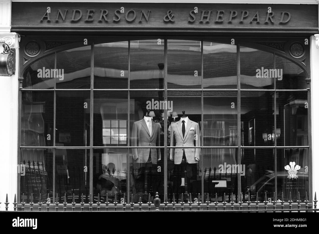 Anderson & Sheppard /Makers of bespoke tailoring and accessories Stock ...