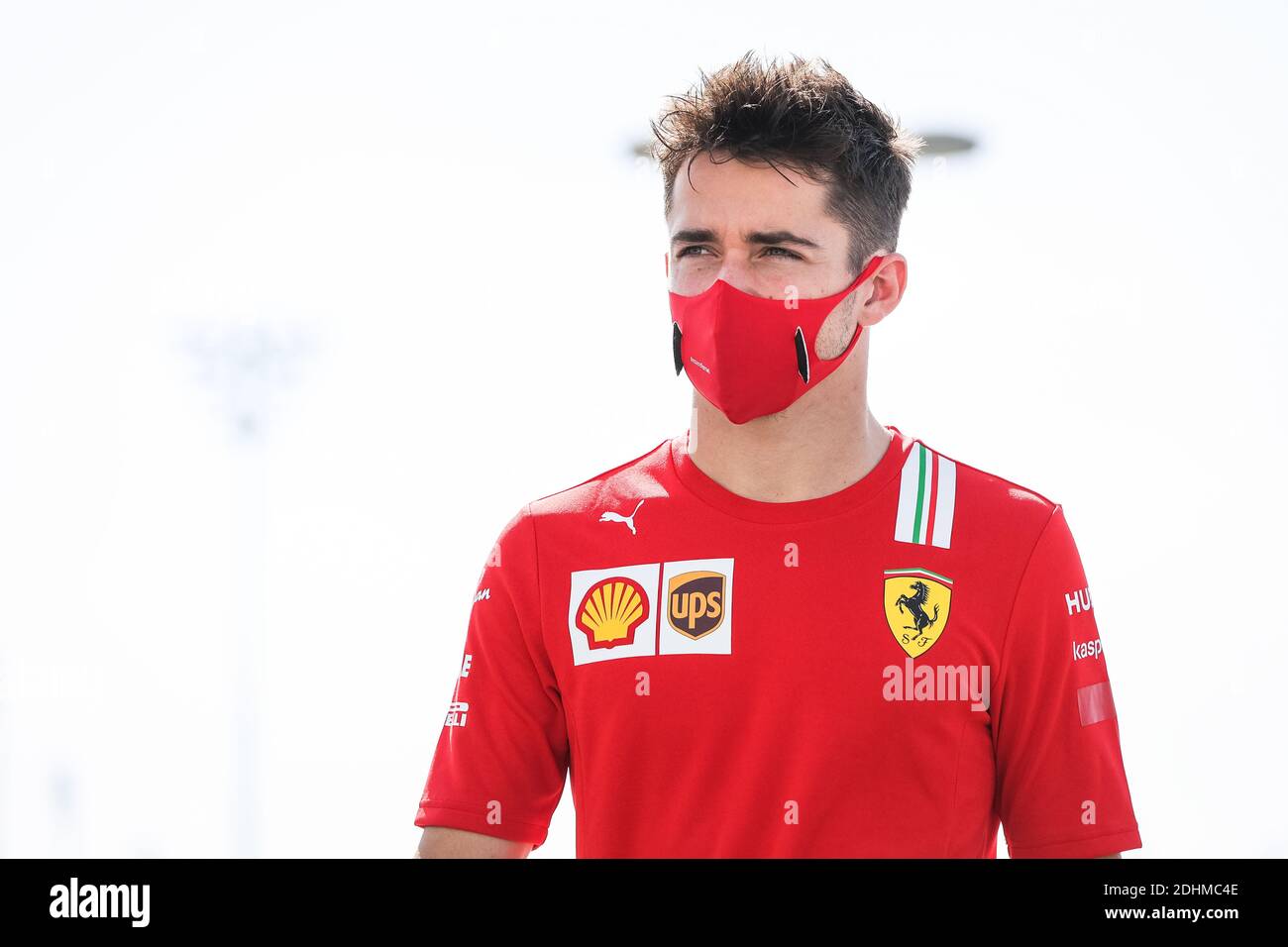 LECLERC Charles (mco), Scuderia Ferrari SF1000, portrait during the Formula 1 Etihad Airways Abu ...