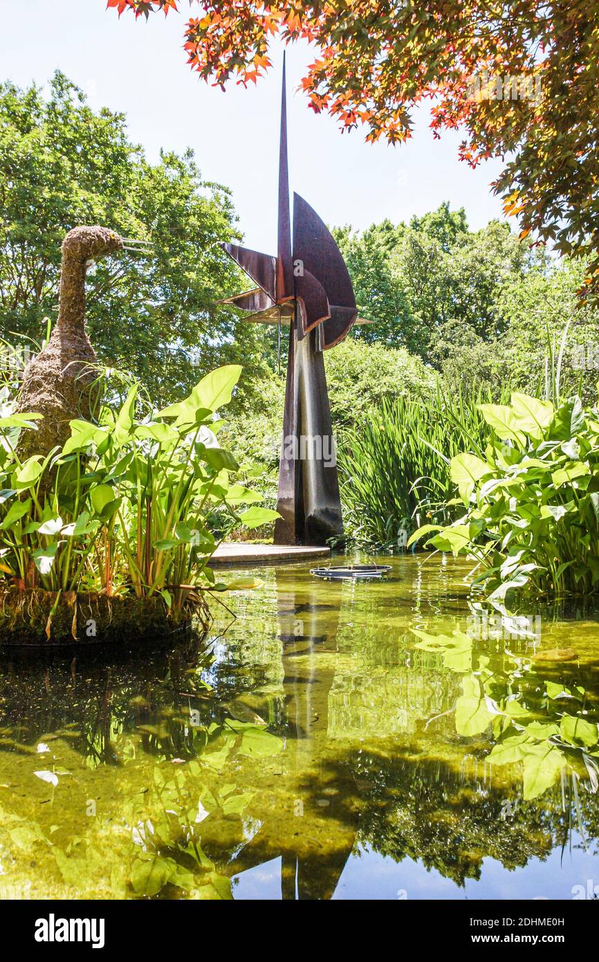 Alabama Anniston Museum of Natural History,sculpture garden Stock Photo ...