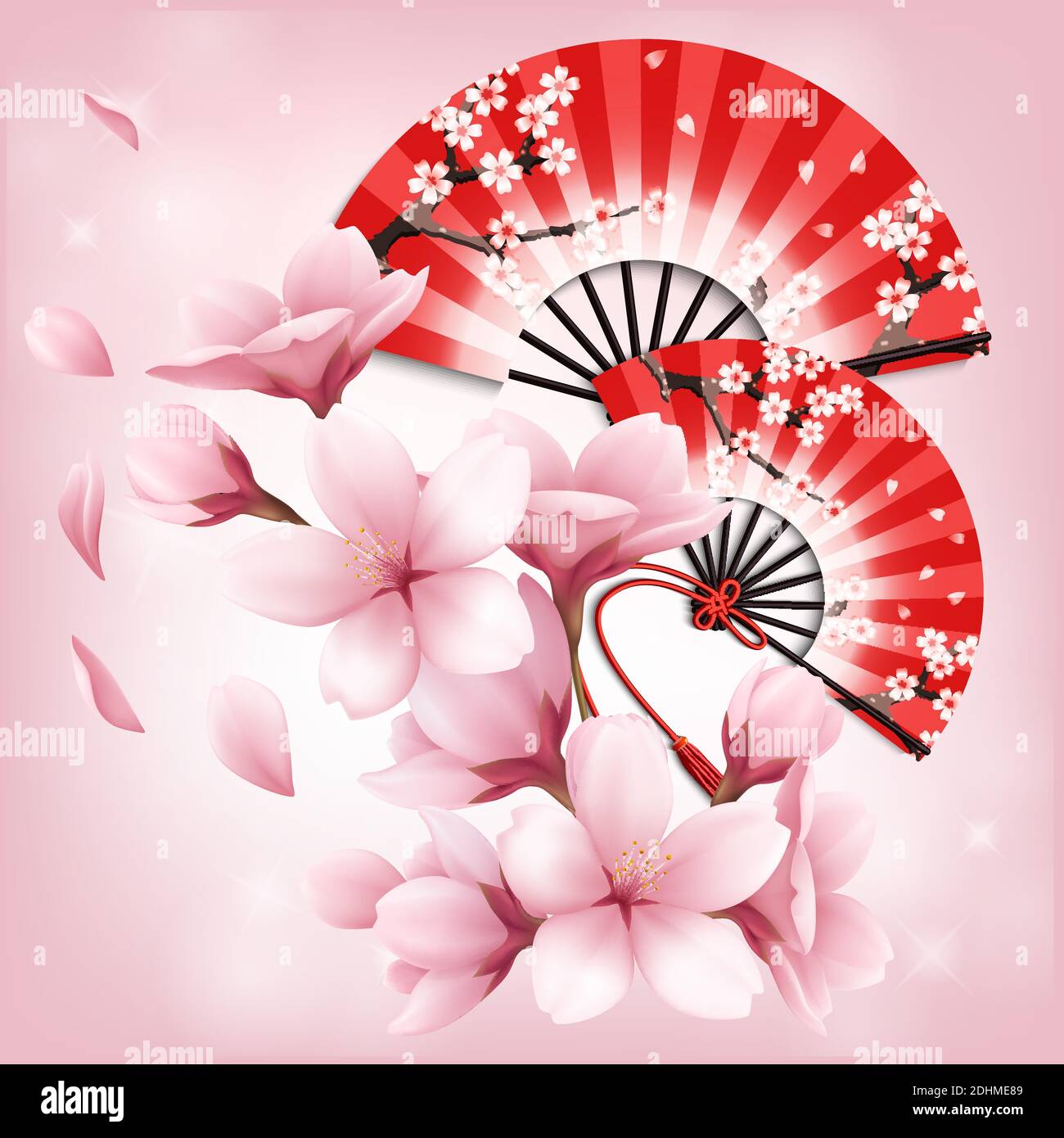Japanese Fan Cherry Blossom