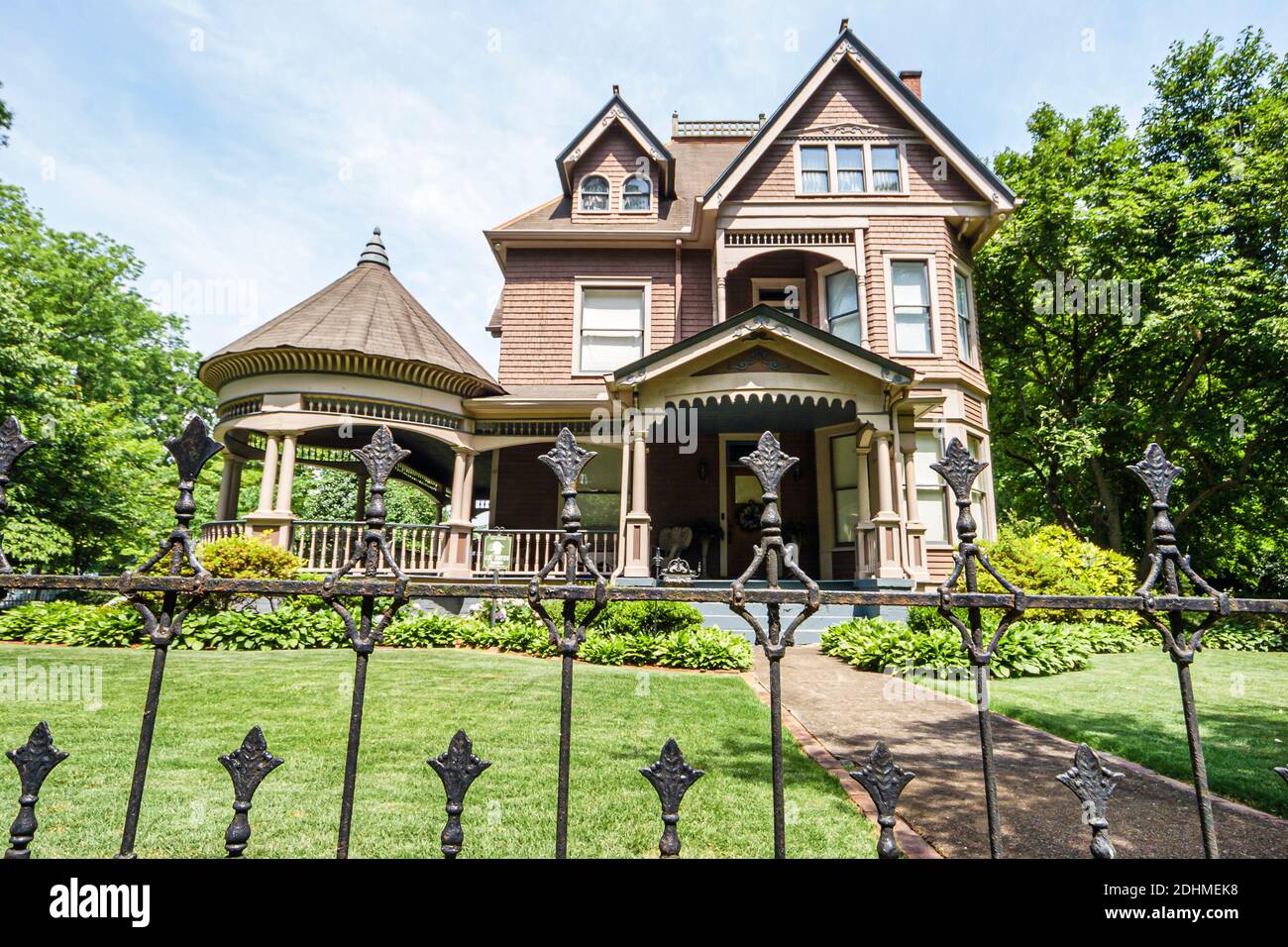 Alabama Decatur Walking Tour Old Decatur New Albany Historic District ...
