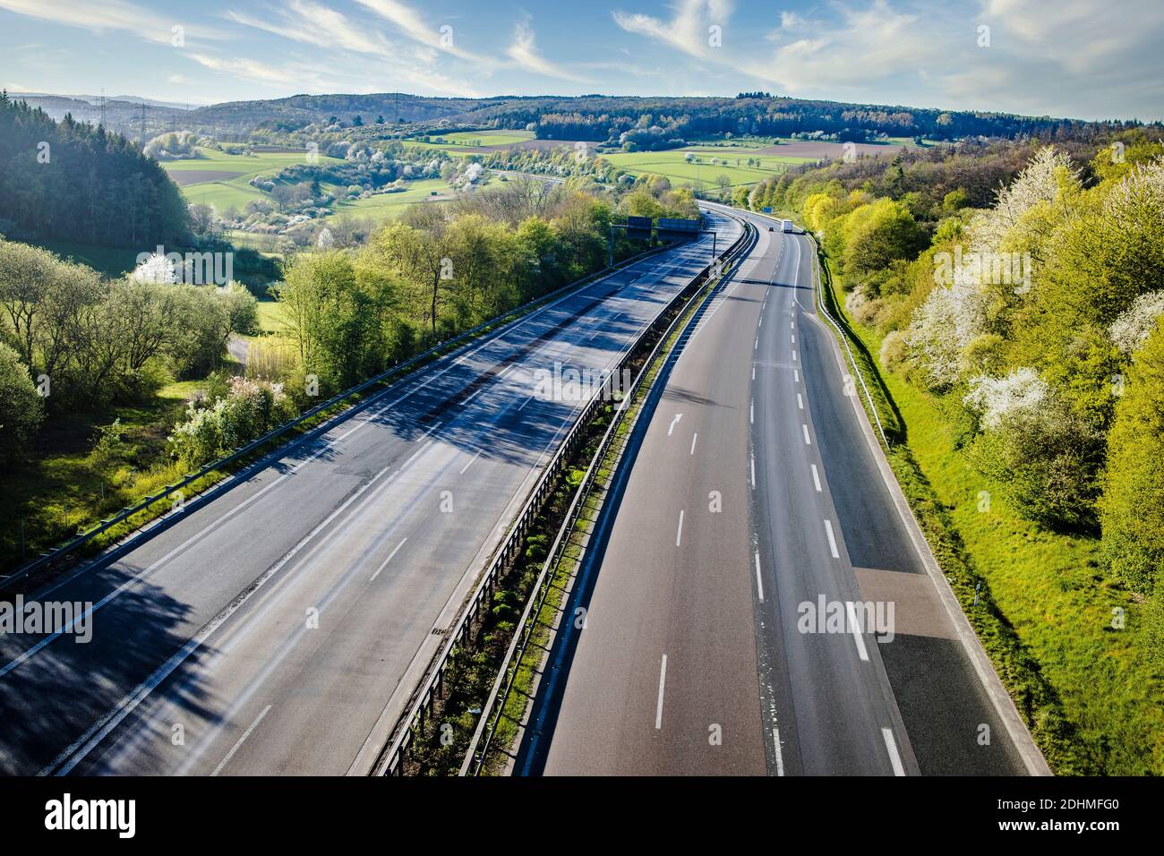 Germany autobahn straight hi-res stock photography and images - Alamy