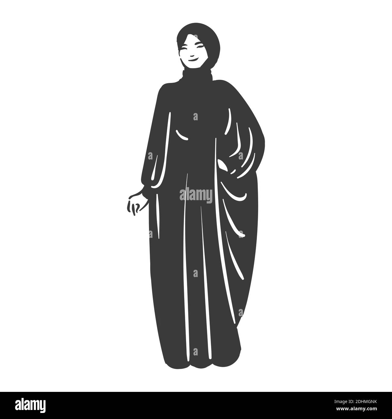 Hijab Fashion Vector