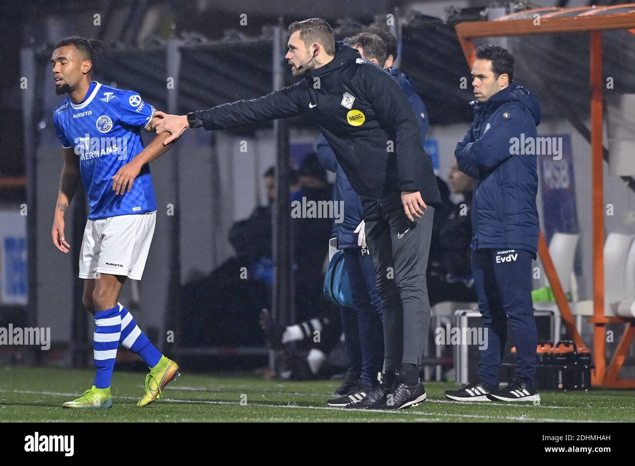VOLENDAM, NETHERLANDS - DECEMBER 11: Ryan Trotman of FC Den Bosch and ...
