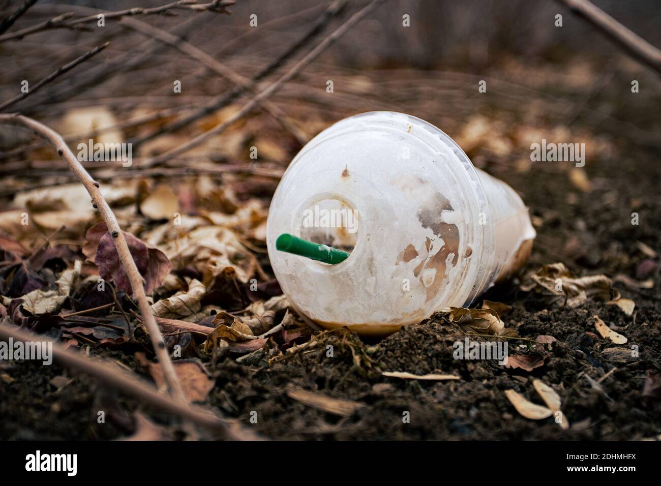 Plastic cup dirt hi-res stock photography and images - Alamy