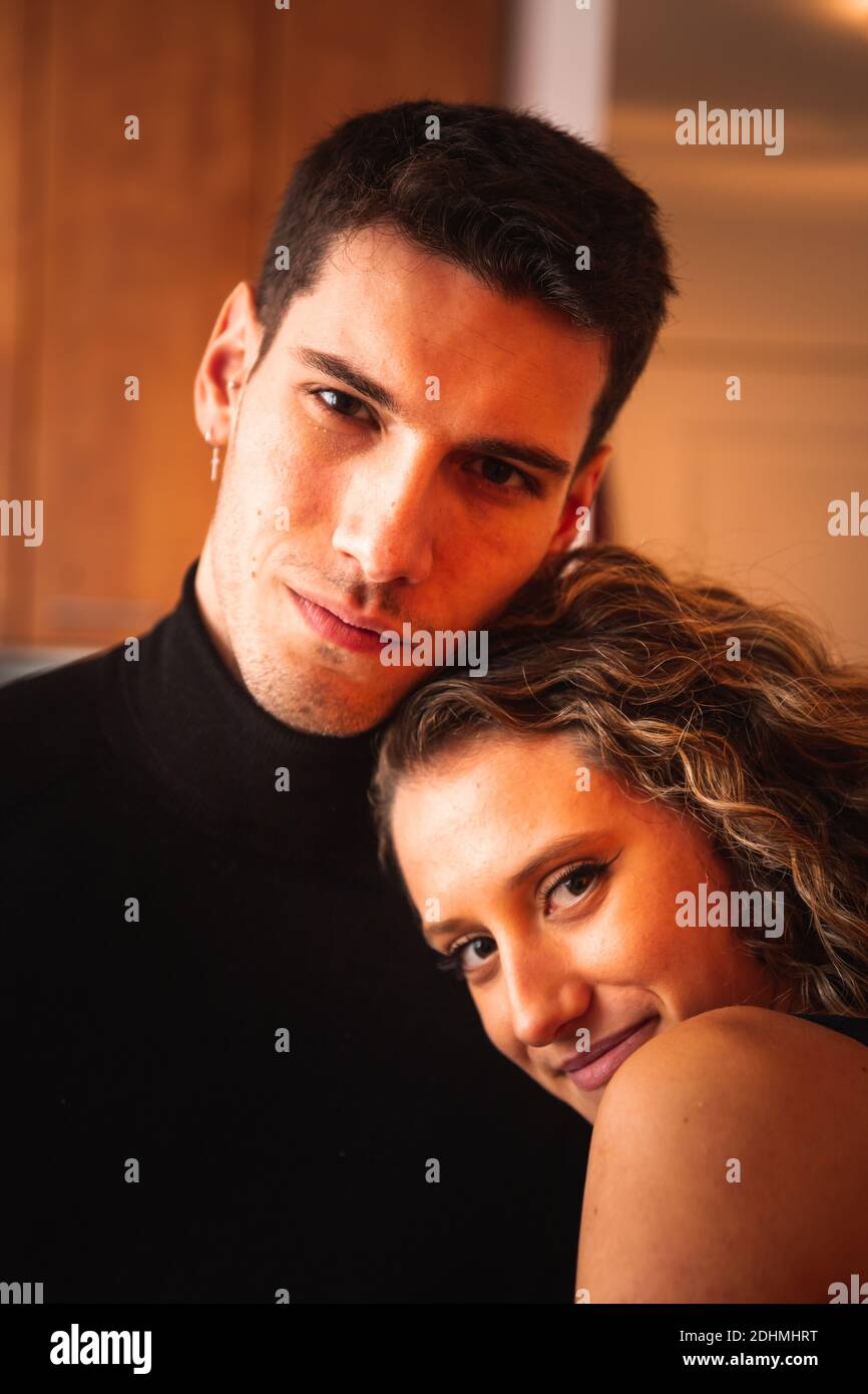 Brother and sister loving each other Stock Photo - Alamy
