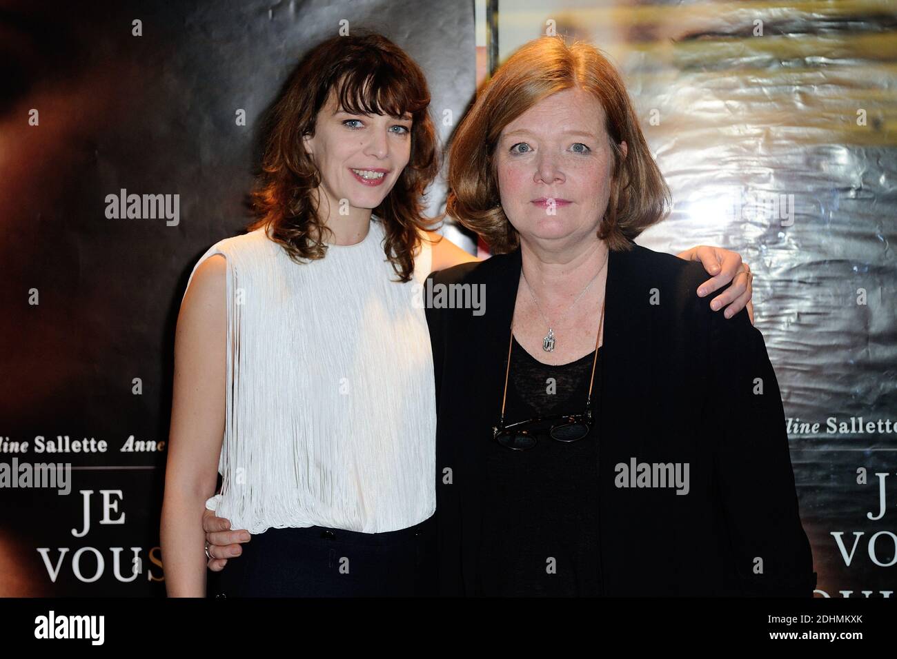 Celine Sallette et Anne Benoit assistent a la premiere du film 'Je Vous ...