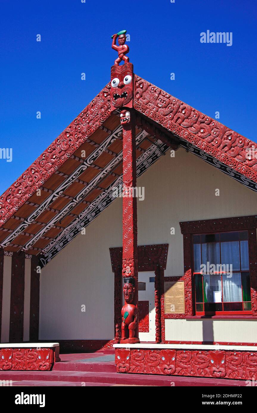 The Meeting House (Wharenui), Whakarewarewa Living Thermal Village ...