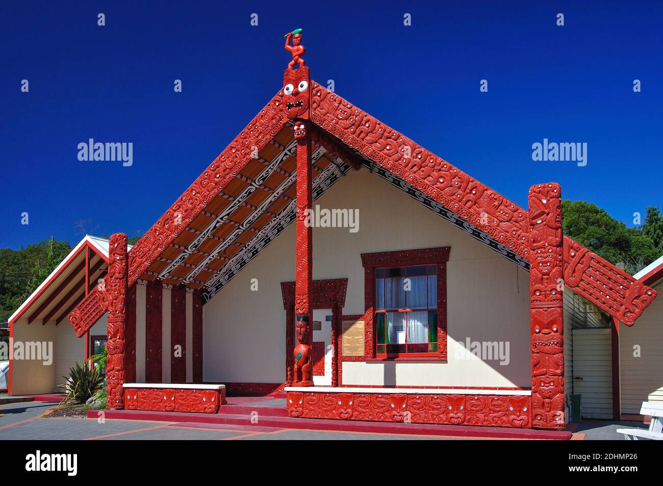 The Meeting House (Wharenui), Whakarewarewa Living Thermal Village ...