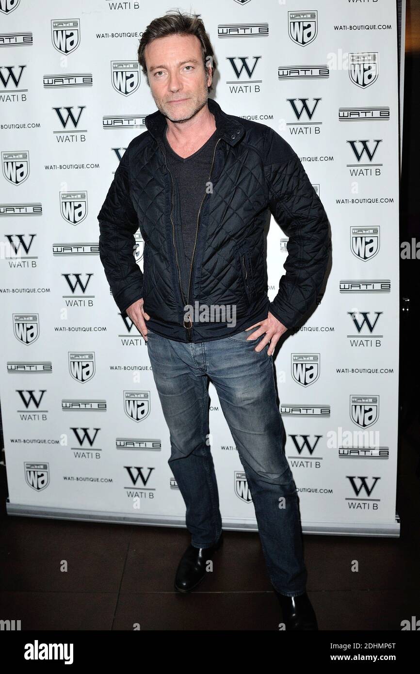 Dominic Bachy assiste a la soiree de lancement du site kellyvedovelli ...