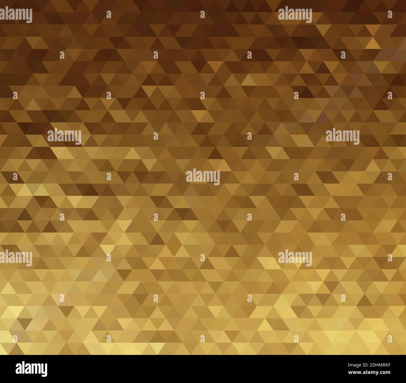 Vector Abstract golden triangle pattern background. CMYK color. No ...