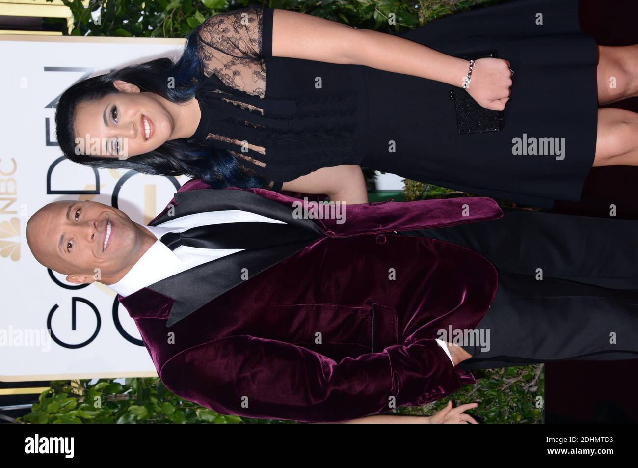 Actor Dwayne 'The Rock' Johnson and Simone Alexandra Johnson attending ...
