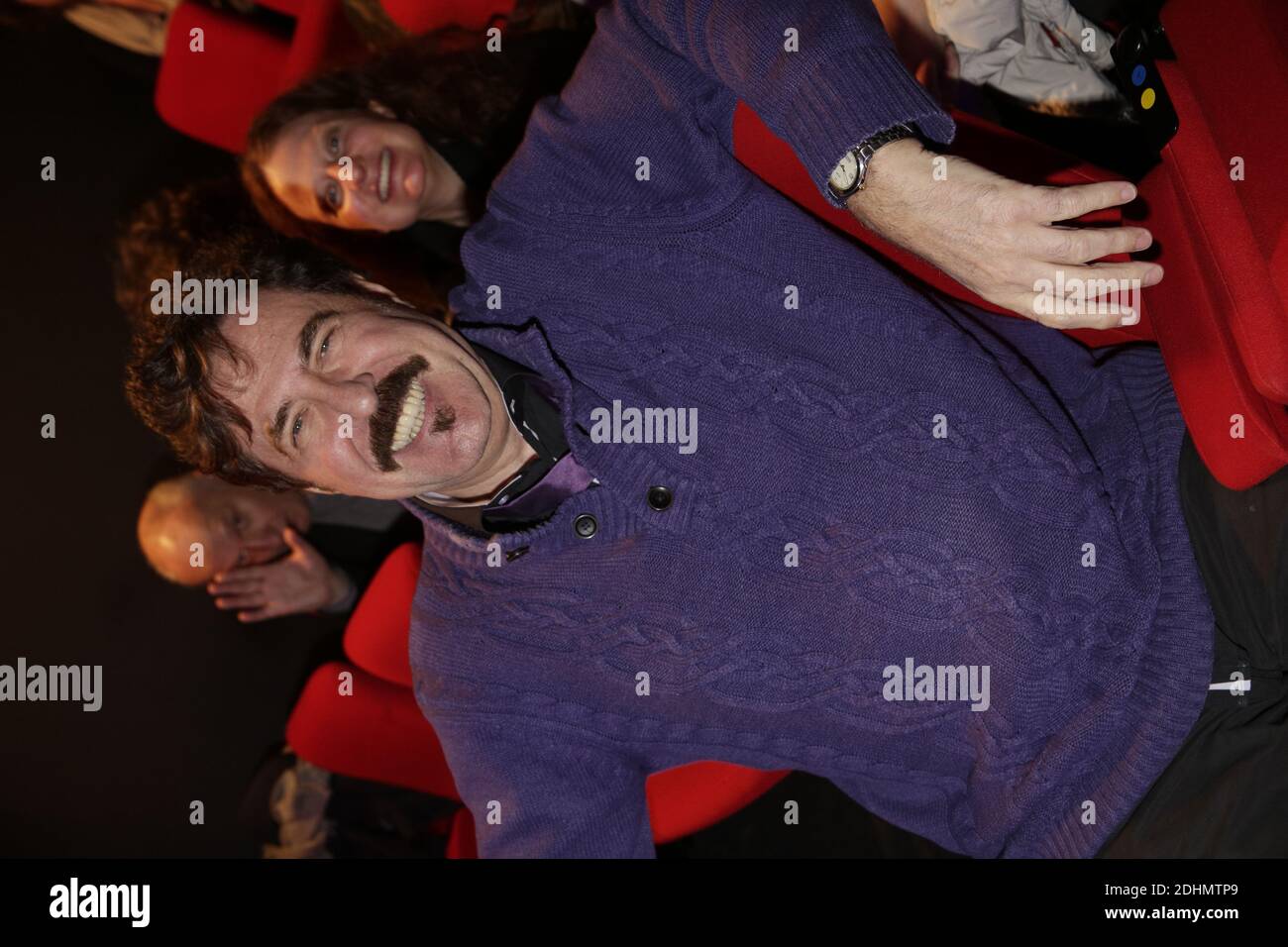 Serge Llado assiste a la soiree Hommage a Laurent Violet au Theatre Les ...