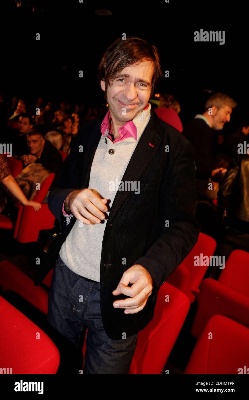 Thierry Samitier assiste a la soiree Hommage a Laurent Violet au ...