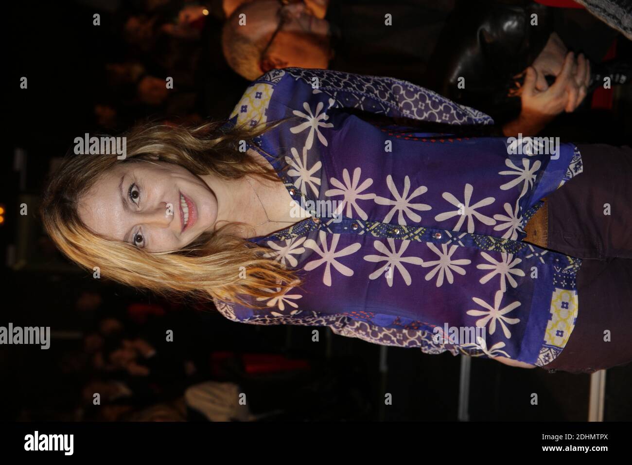 Jeanne Savary assiste a la soiree Hommage a Laurent Violet au Theatre ...