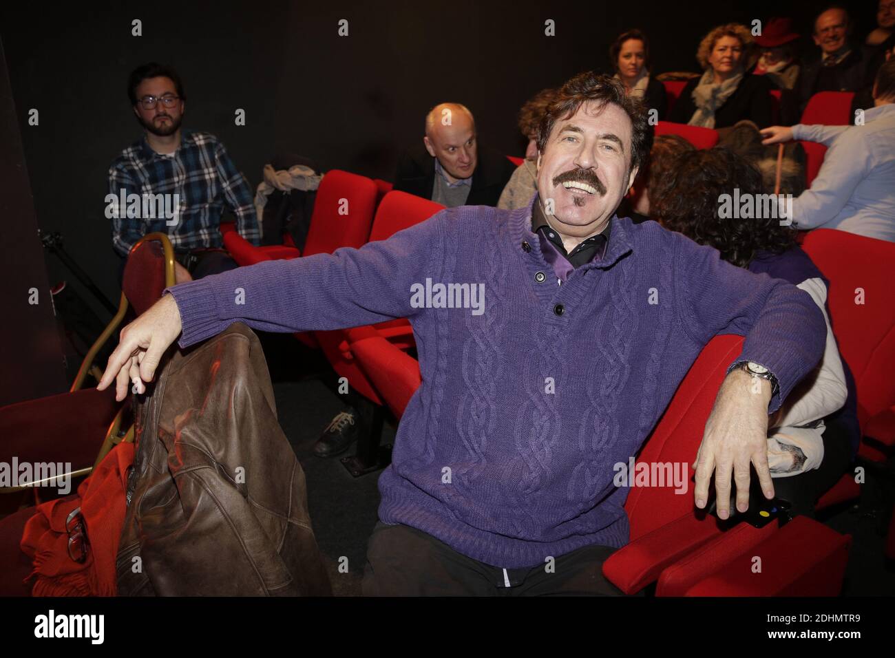 Serge Llado assiste a la soiree Hommage a Laurent Violet au Theatre Les ...