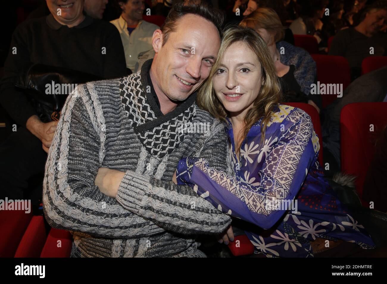 Jeanne Savary et son mari Gregory Questel assistent a la soiree Hommage ...