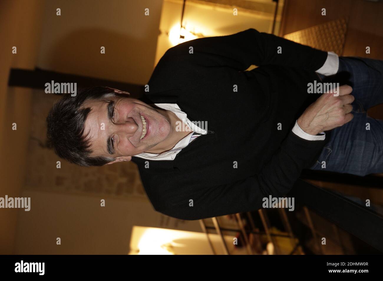 Tex assiste a la soiree Hommage a Laurent Violet au Theatre Les Feux de ...