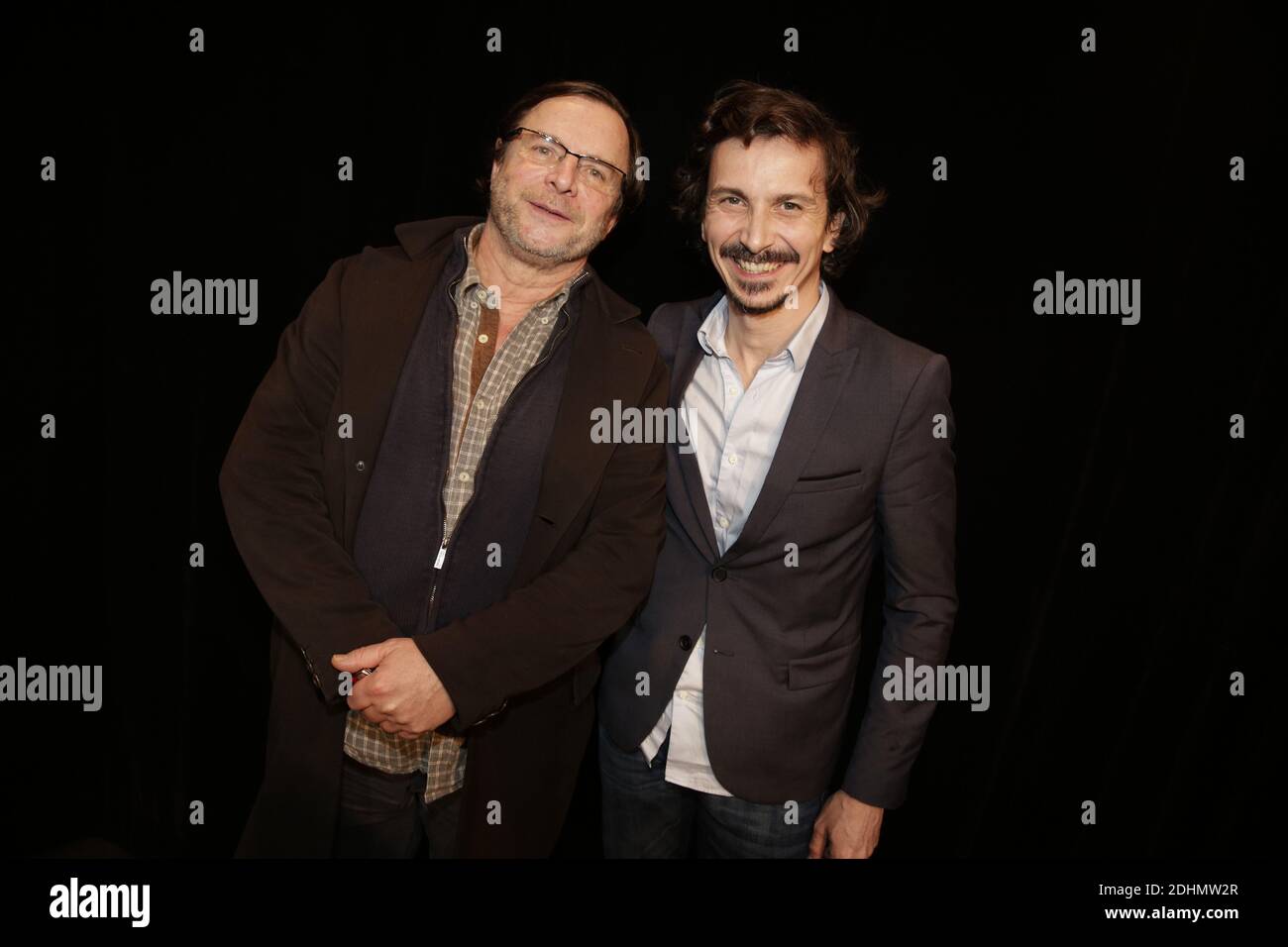 Francois Rolin et Arnaud Tsamere assistent a la soiree Hommage a ...