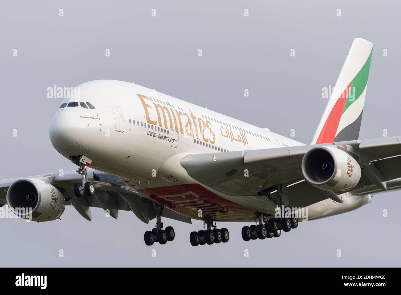 Airbus A380 Landing Wallpaper