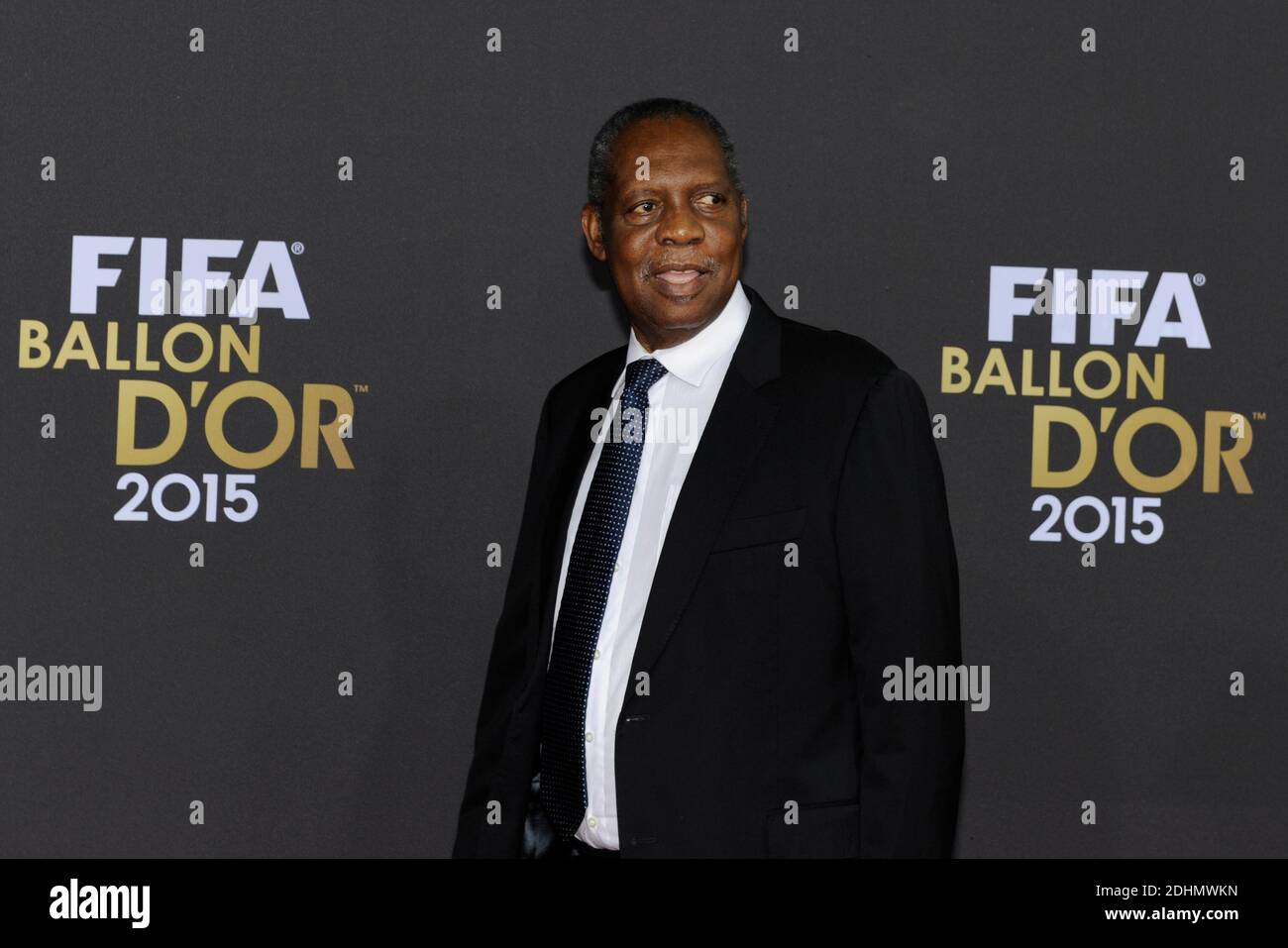 FIFA's interim President Issa Hayatou and wife Claire attending the ...