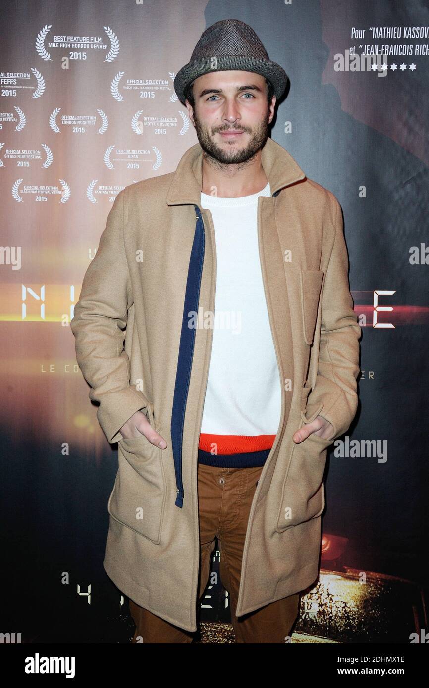 Jonathan Demurger assiste a l'avant-premiere du film 'Night Fare' au ...