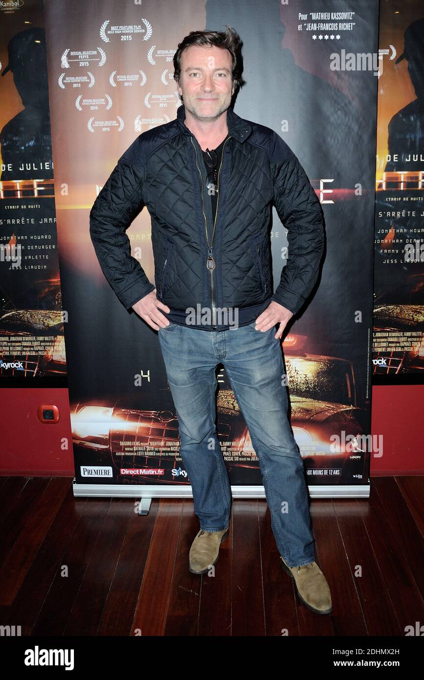 Dominic Bachy assiste a l'avant-premiere du film 'Night Fare' au ...