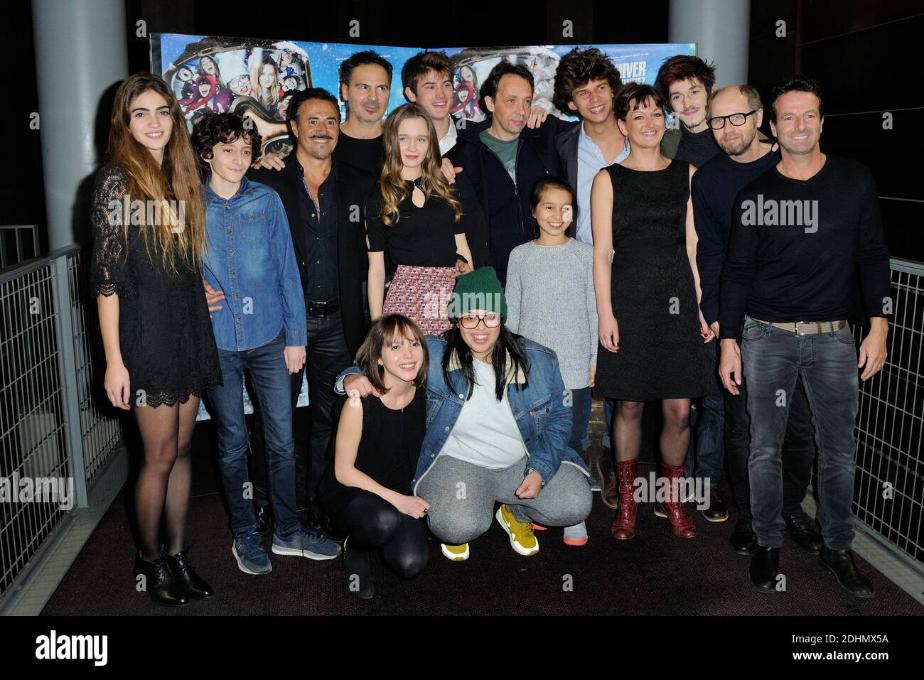Jose Garcia, Manon Valentin et toute l'equipe du film assistent a l ...