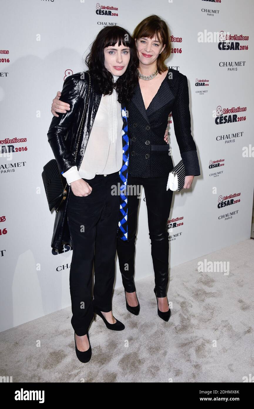Celine Salette and Sophie Verbeeck attend the 'Cesar - Revelations 2016 ...