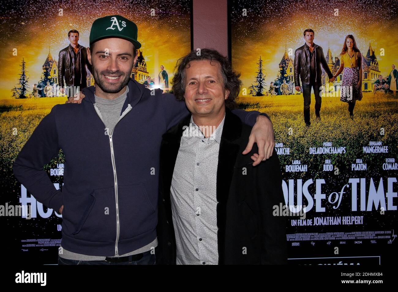 Jonathan Helpert et Olivier LLiboutry lors de la premiere du film House ...