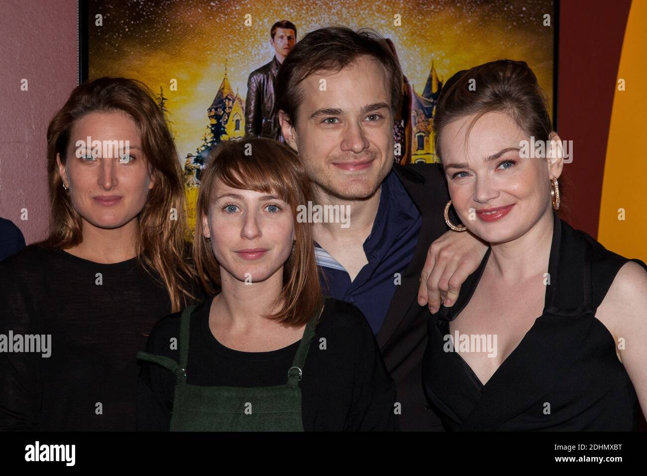 Julia Piaton, Laura Boujenah, Maxime Dambrin et Julie Judd lors de la ...