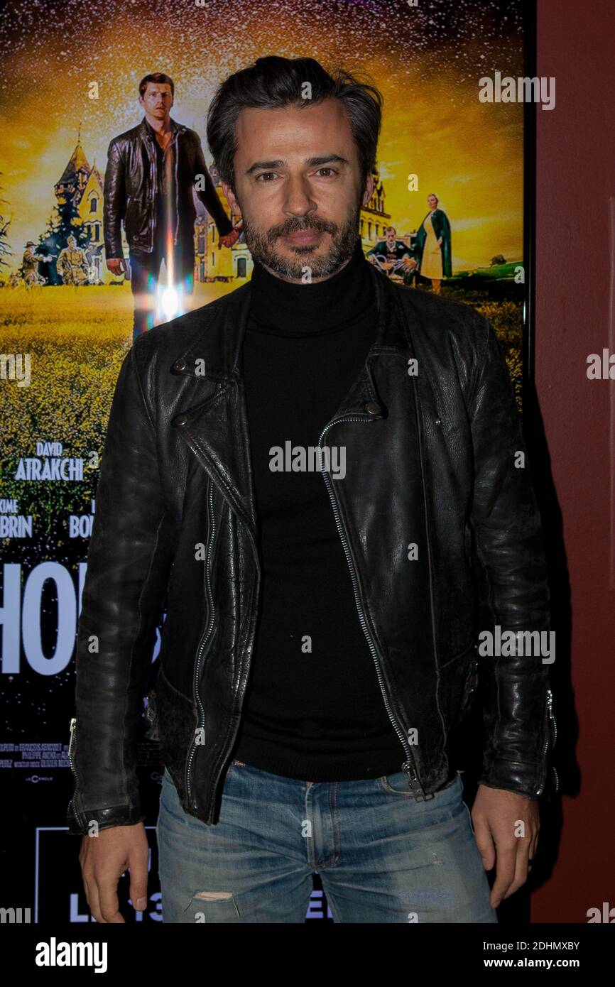 David Atrakchi lors de la premiere du film House of time au cinema ...