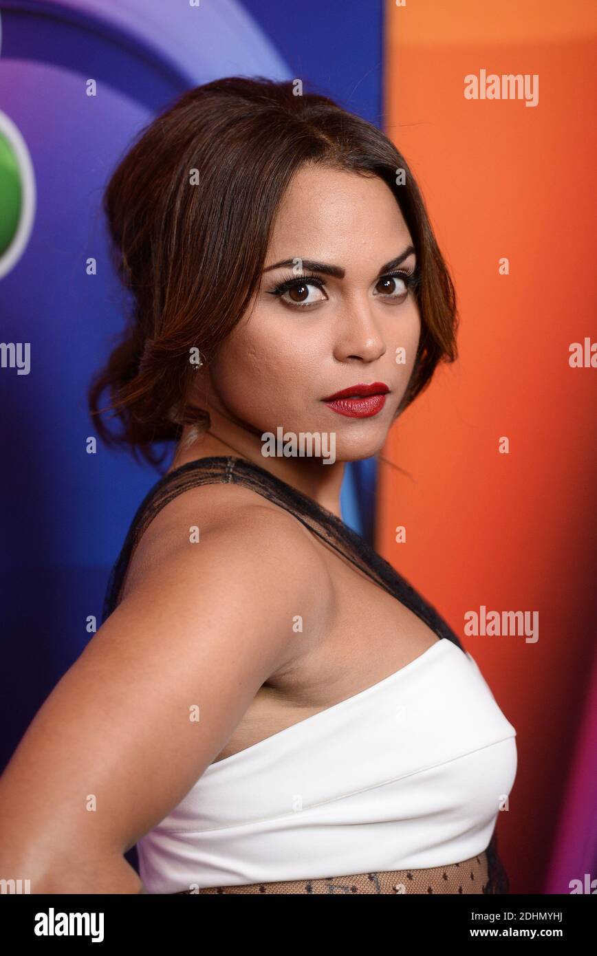 Monica Raymund attends the NBCUniversal Press Tour at the Langham ...