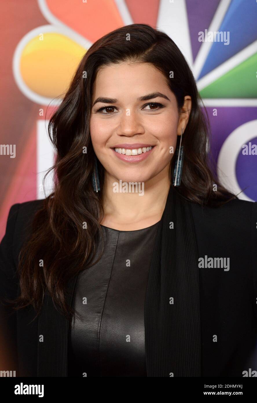 America Ferrera attends the NBCUniversal Press Tour at the Langham ...