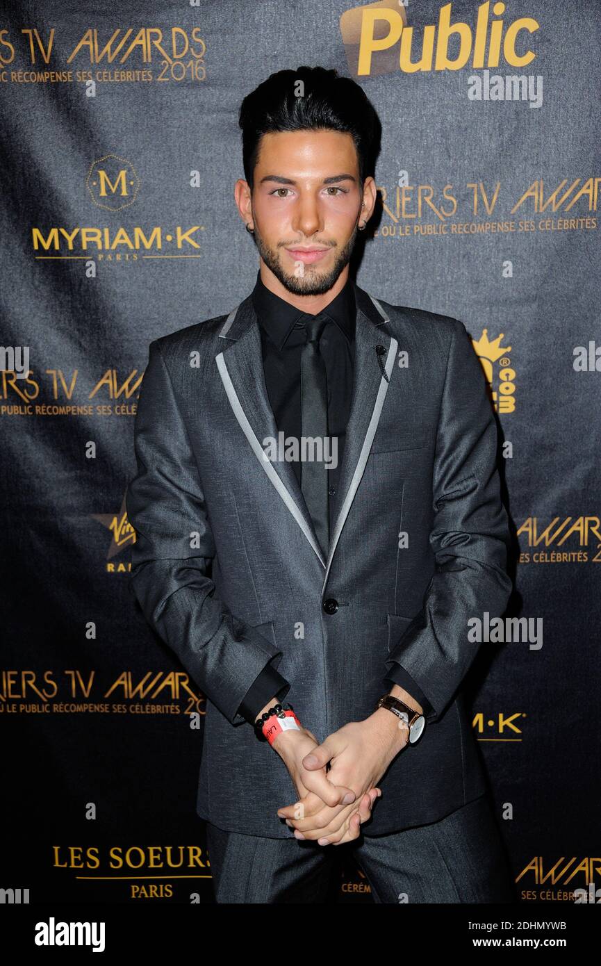 sacha de secret story 8 assiste a la ceremonie des Lauriers TV Awards ...