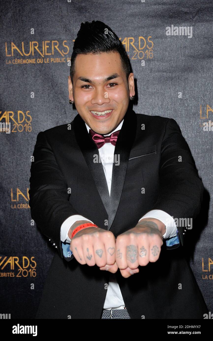 Shake assiste a la ceremonie des Lauriers TV Awards au theatre des ...