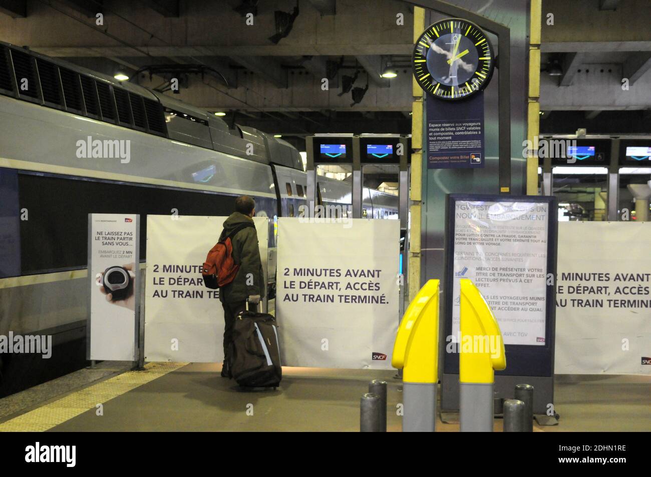 Illustration of Gare de Montparnasse in Paris, France on January 13 ...