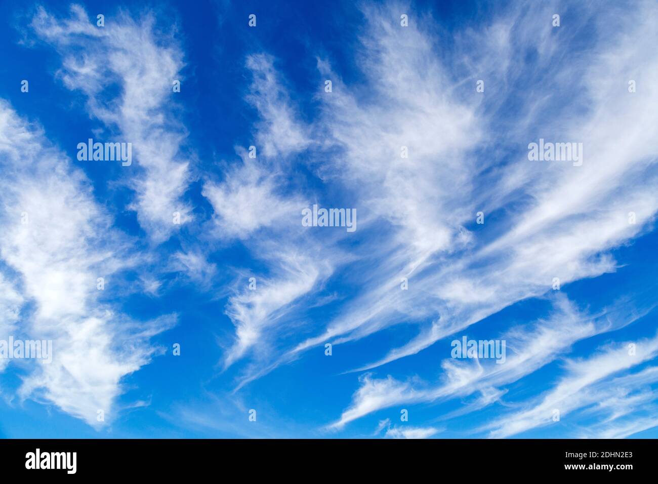 Cirrus clouds are lacy or wispy clouds that form at high altitudes ...