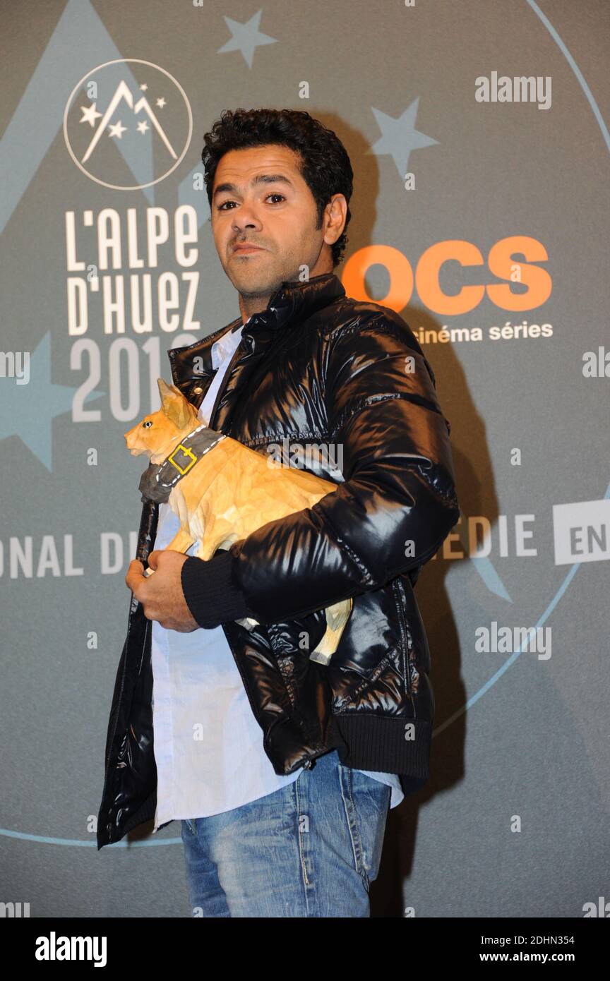 Jamel Debbouze posing for the photocall of 'La vache' during the 19th ...
