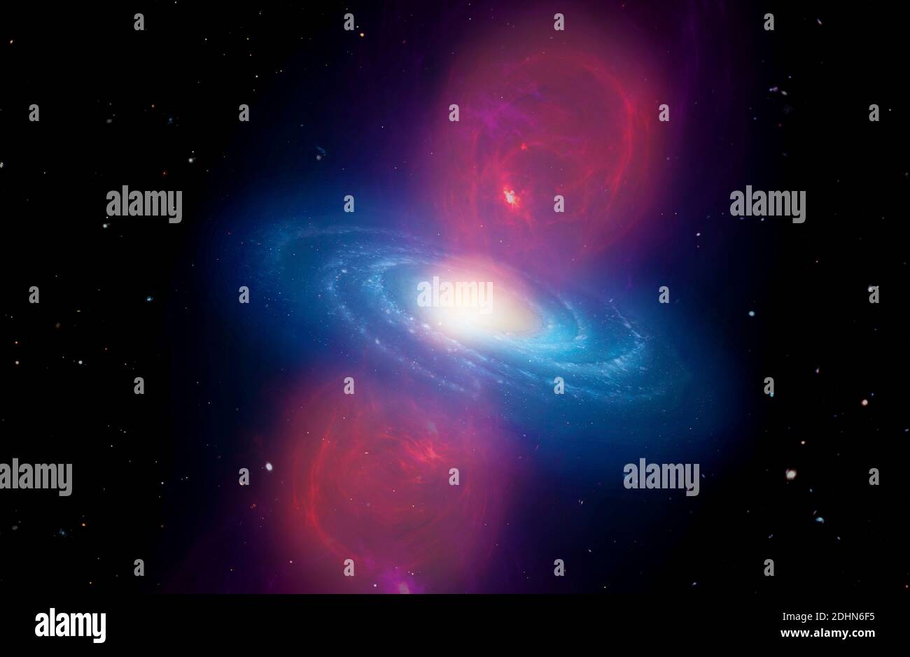 In 2010, observations carried out by the Fermi Gamma Ray Telescope ...