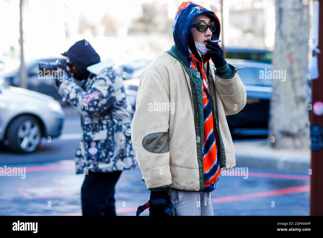 Street style, Koo arriving at Rick Owens Fall-Winter 2016-2017 menswear ...