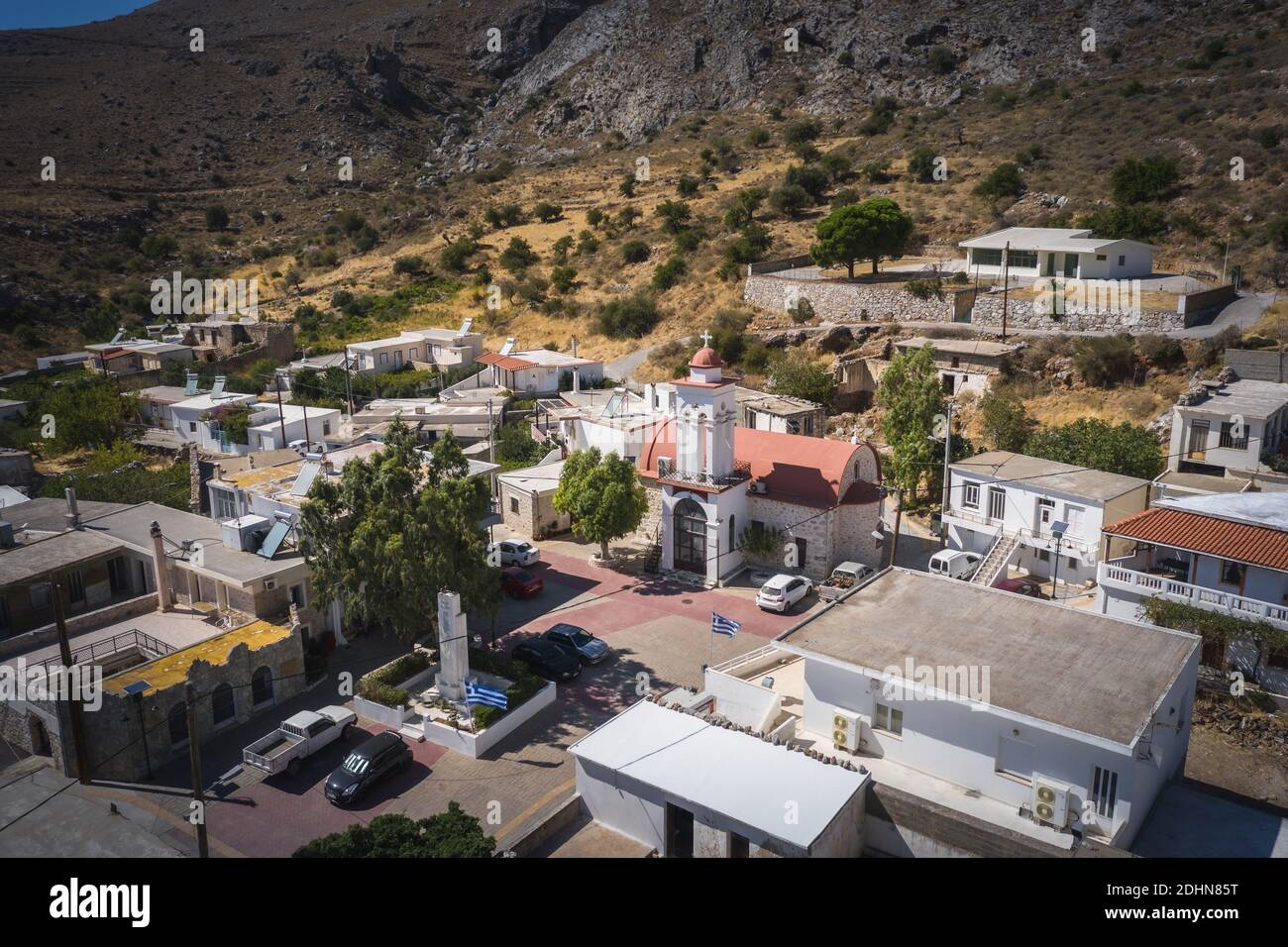 Aerial view crete hi-res stock photography and images - Alamy