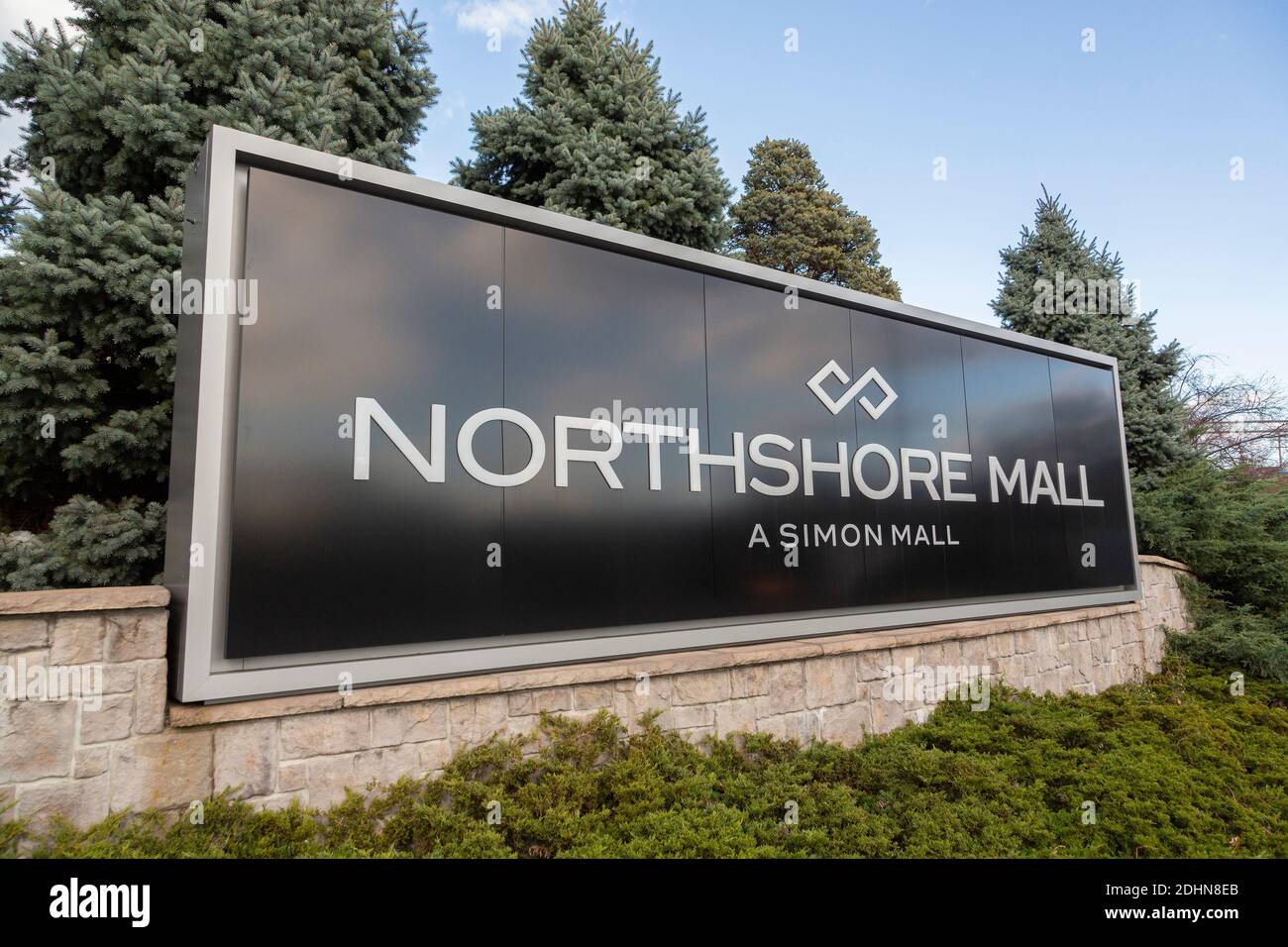 November 16, 2020. Peabody, MA. Northshore Mall sign. © 2020 Marilyn ...