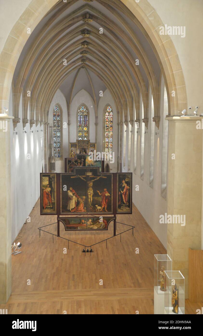 The Isenheim Altarpiece (Retable d'Issenheim) by Matthias Gruenewald, a ...