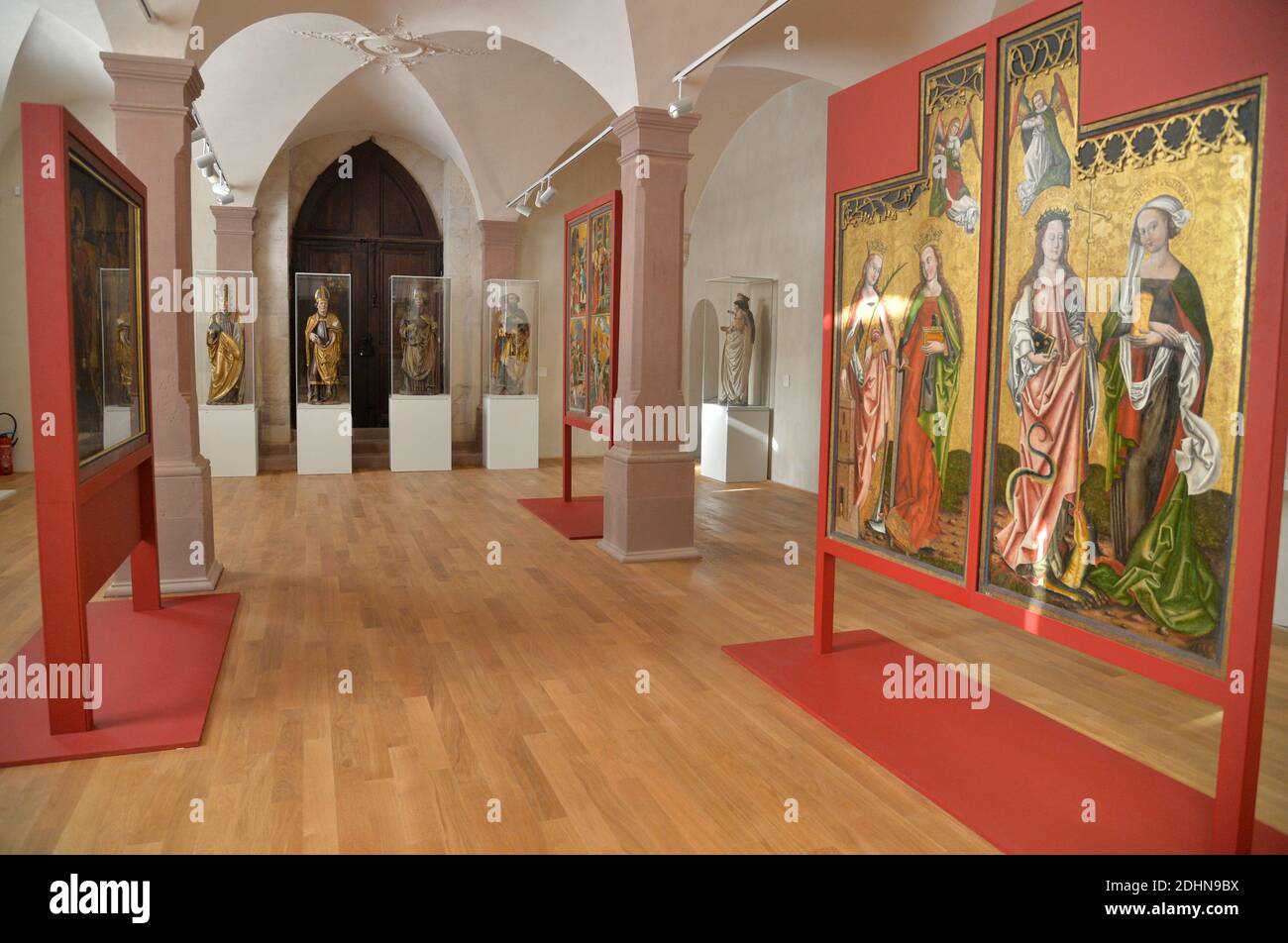 Inside view of the new Unterlinden Museum in Colmar, eastern France on ...