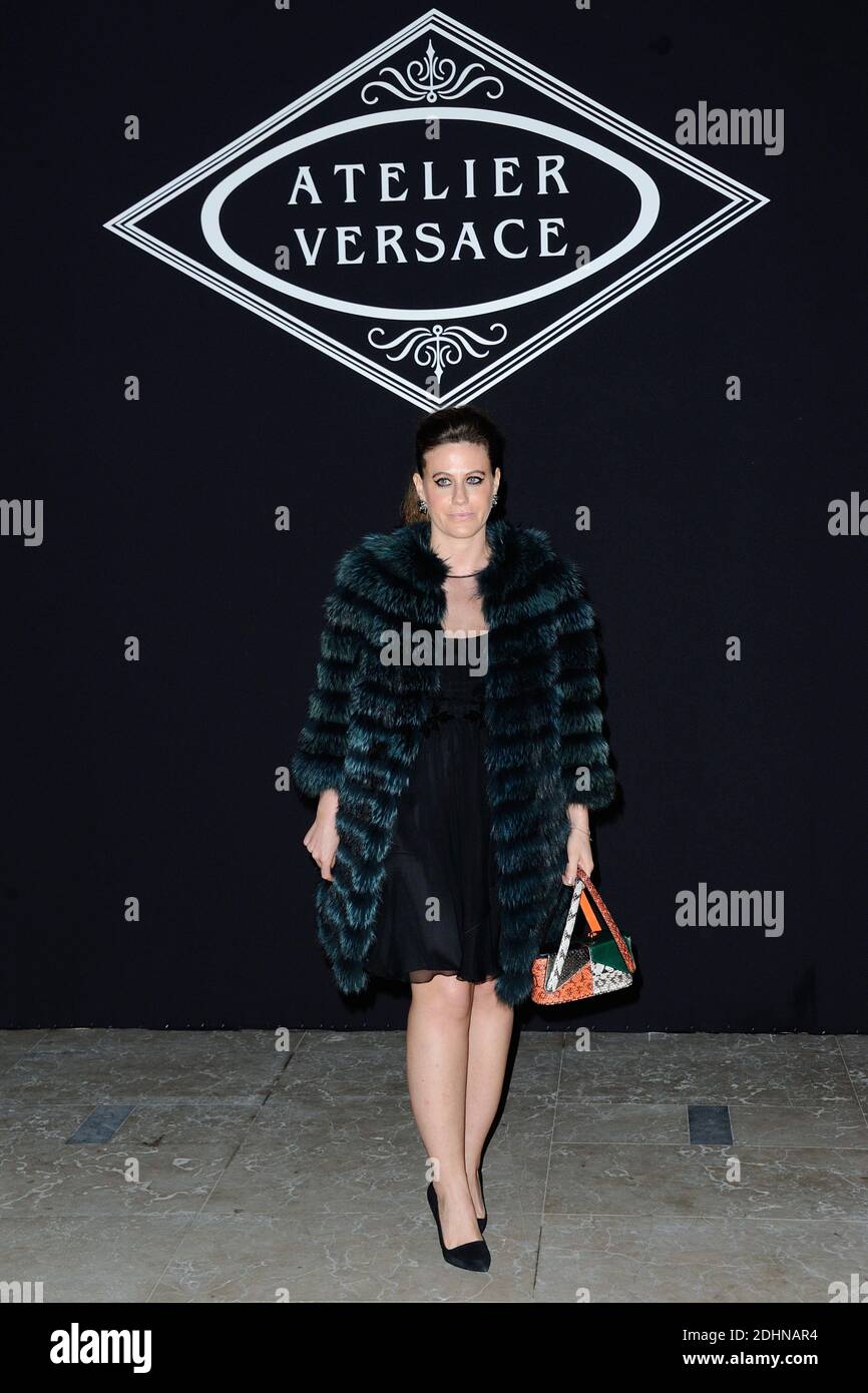 Francesca Versace attending the Atelier Versace show as part of the ...