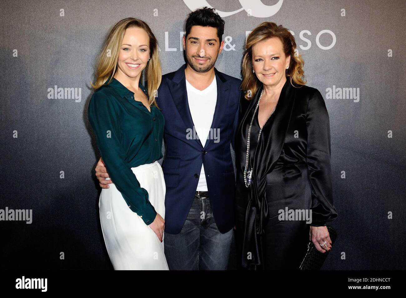 Tamara Ralph, Michael Russo and Caroline Scheufele attending the Ralph ...