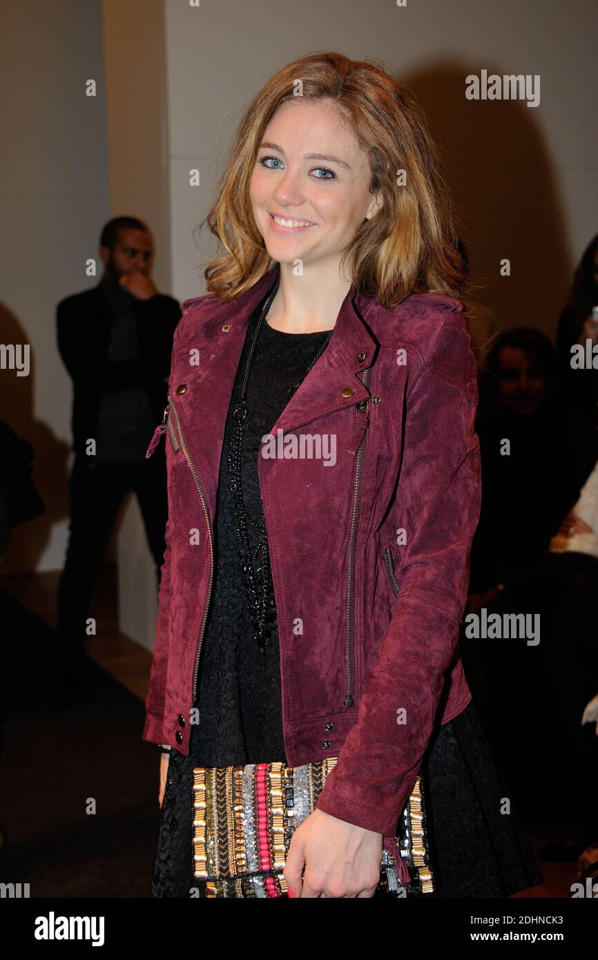 Cyrielle Joelle attending the Atrache Haute Couture Spring Summer 2016 ...
