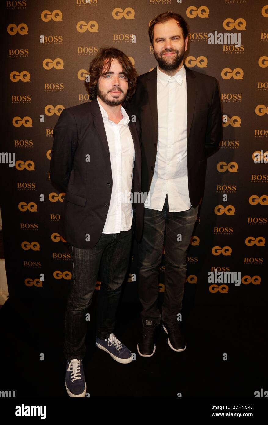 Eric Metzger et Quentin Margot attending the GQ Men of the Year 2015 ...