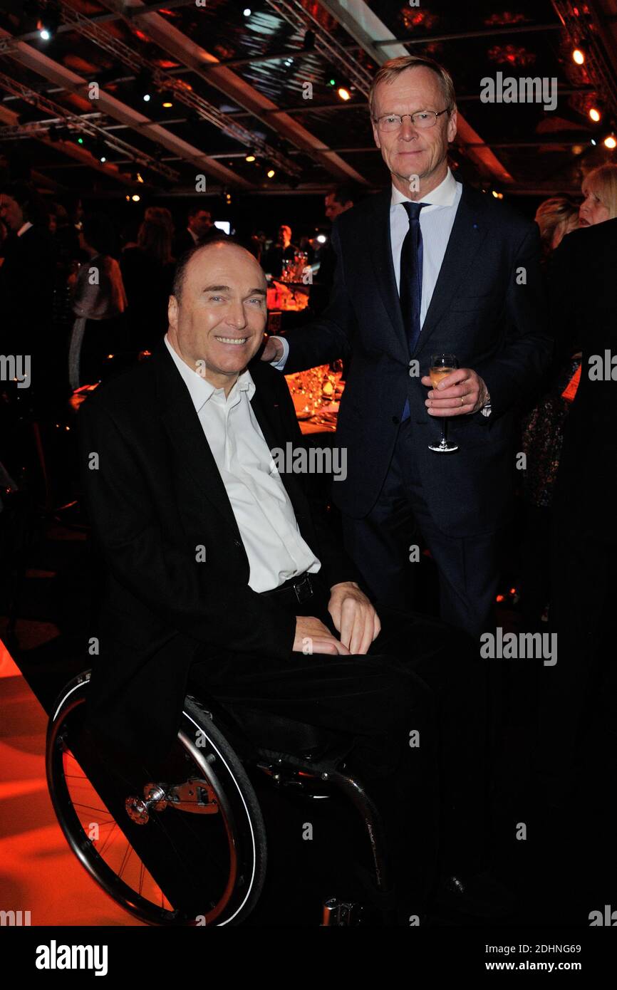 Philippe Streiff, Ari Vatanen attending the Concept cars awards as part ...